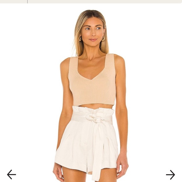 A.L.C. | Tops | Alc Womens Greyson Ribbed Crop Tank | Poshmark